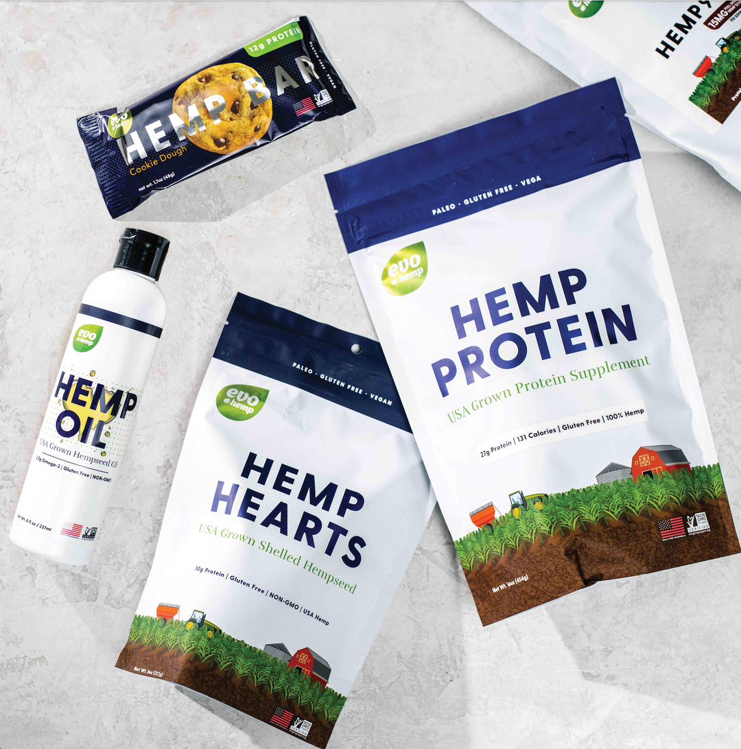 Evo Hemp: Premium Hemp Foods, Bars, Cannabinoids, and CBD Products